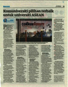 Komuniversiti pilihan terbaik untuk universiti ASEAN - IIUM Repository (IRep)